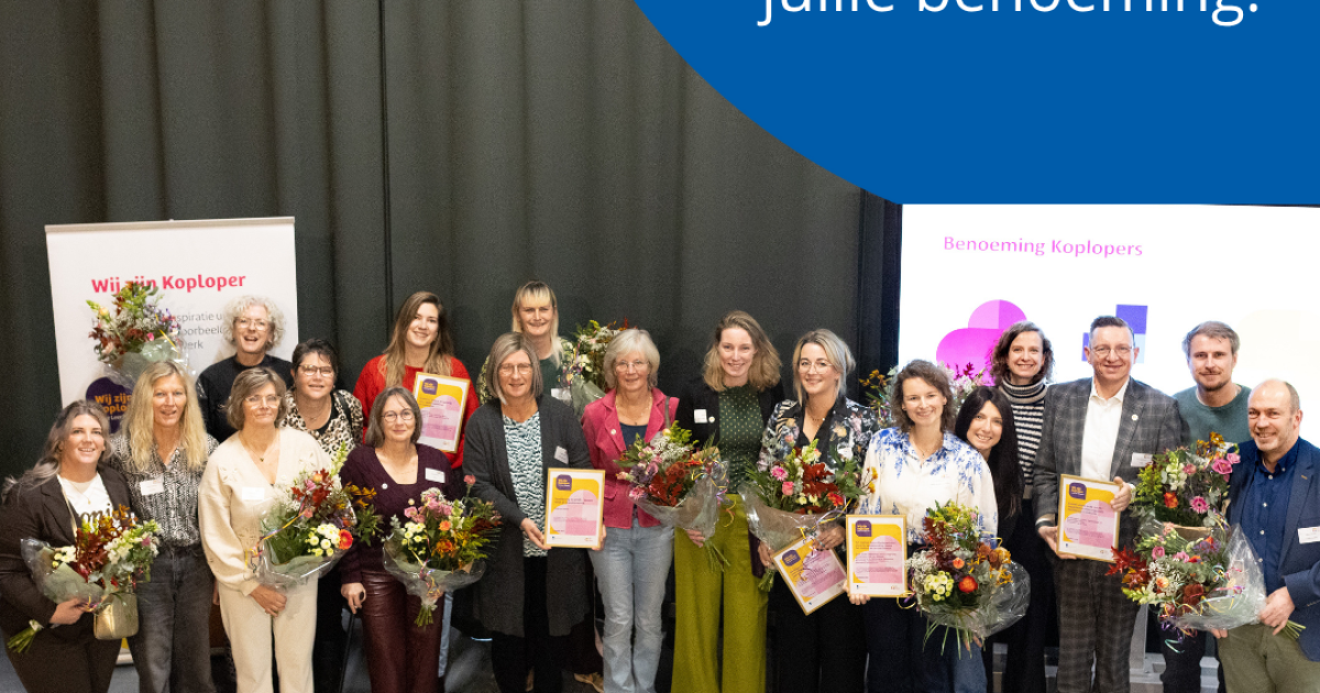 Zes impactvolle arbeidsmarktinitiatieven benoemd tot Koploper ...